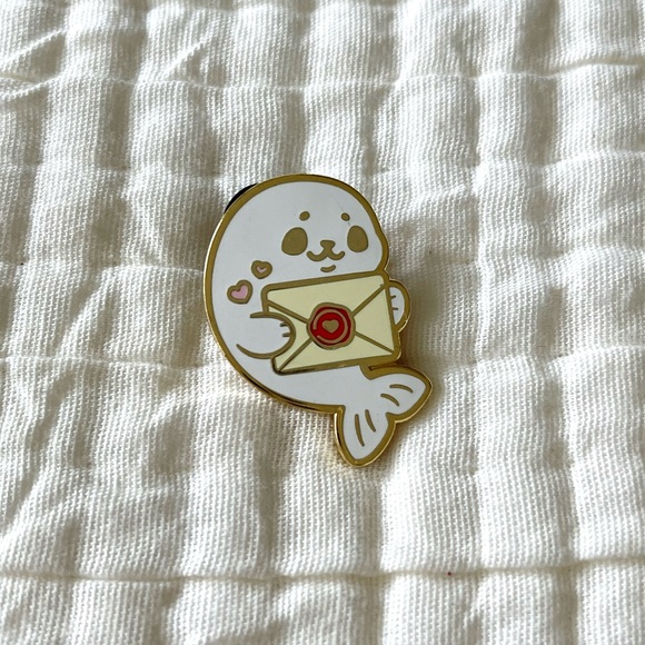 Accessories | Seal Enamel Pin | Poshmark